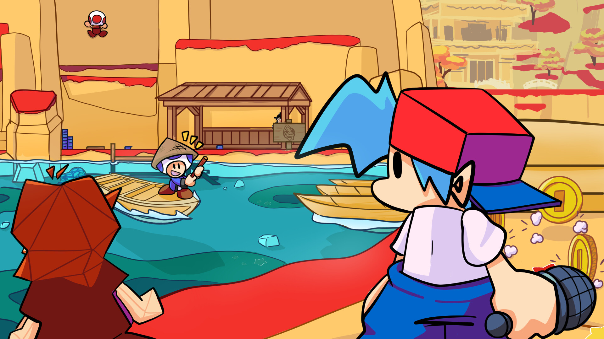 E-Mol - FNF - Origami King V1