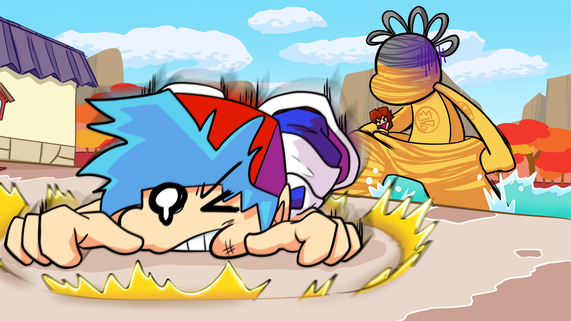 E-Mol - FNF - Origami King V1