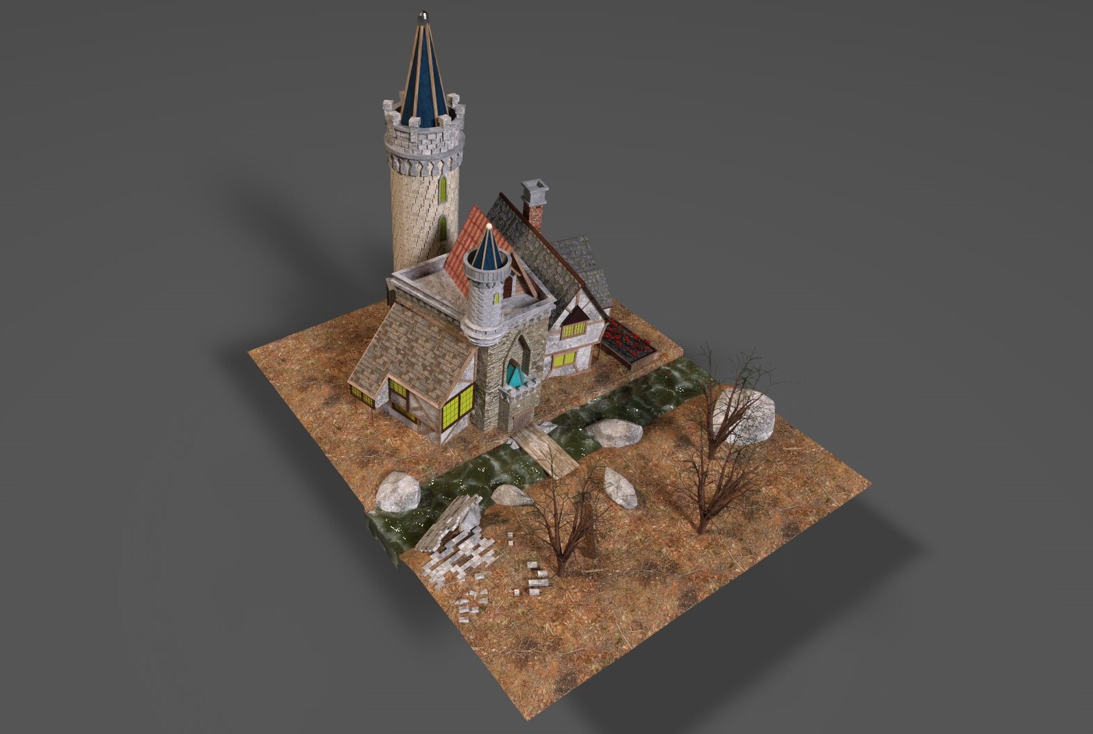 ArtStation - Small castle