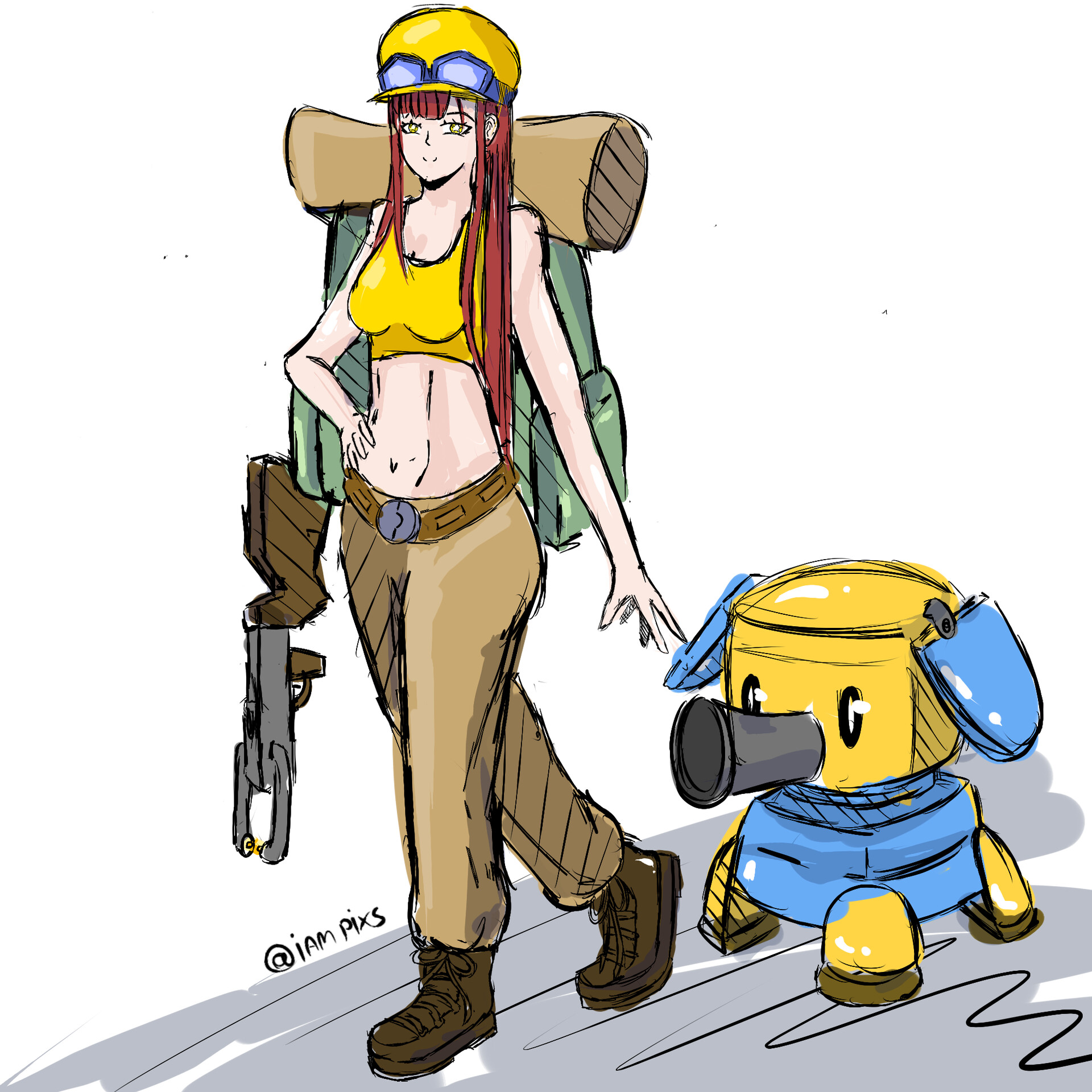 Artstation Jessie Brawl Stars