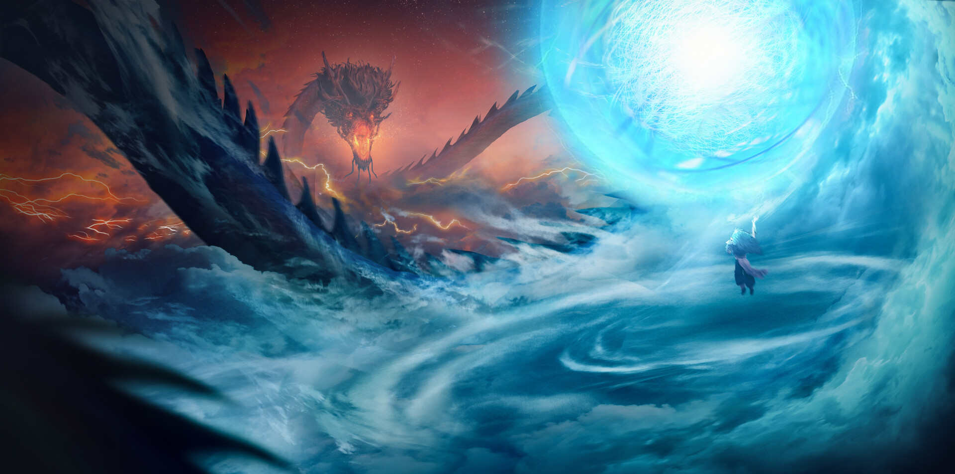 ArtStation - battle of god