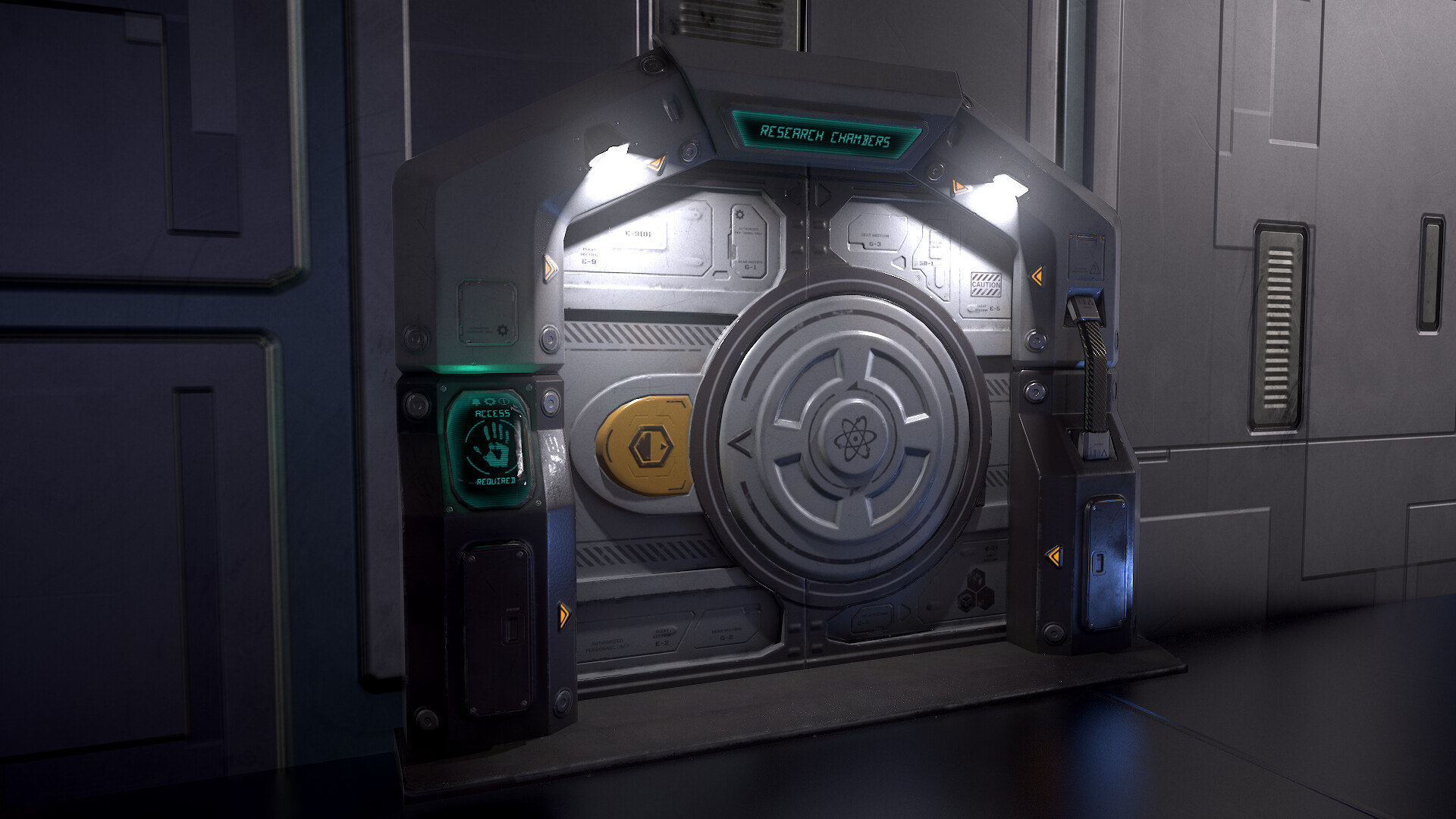 ArtStation - Sci-Fi Door