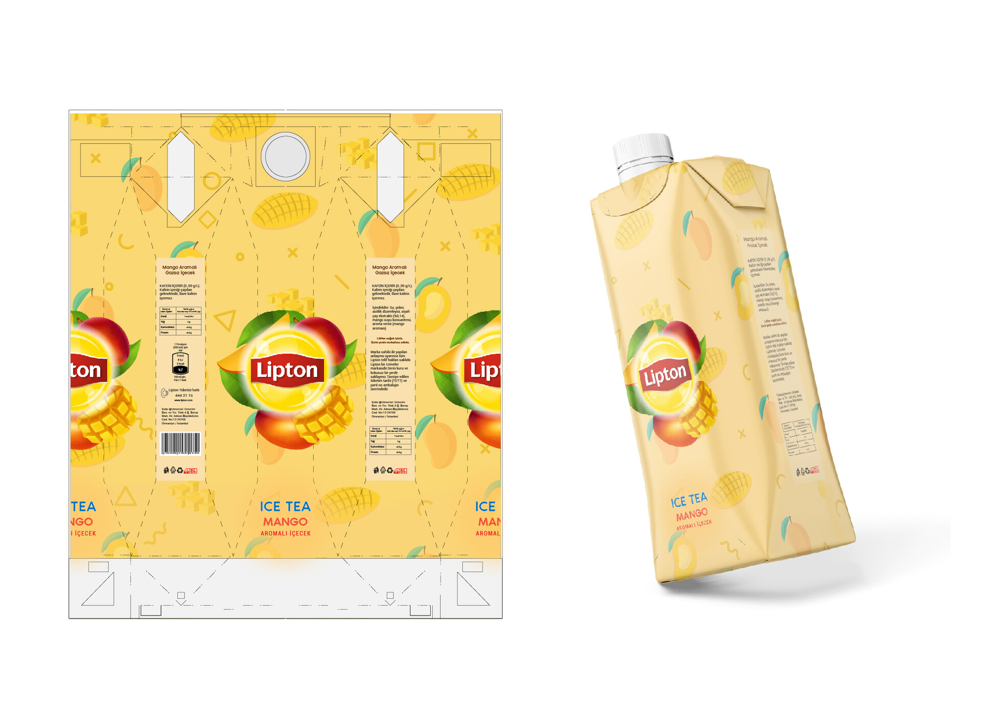 Lipton Tea Packaging Design