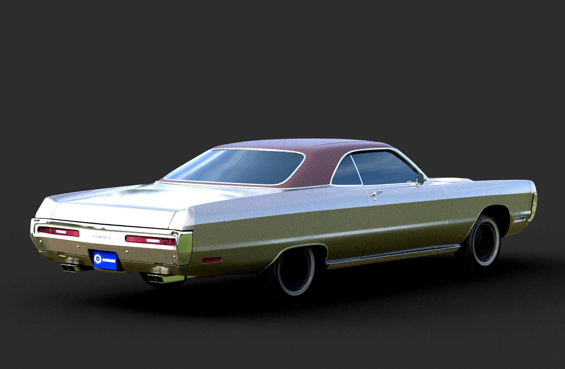 ArtStation - 70 plymouth fury
