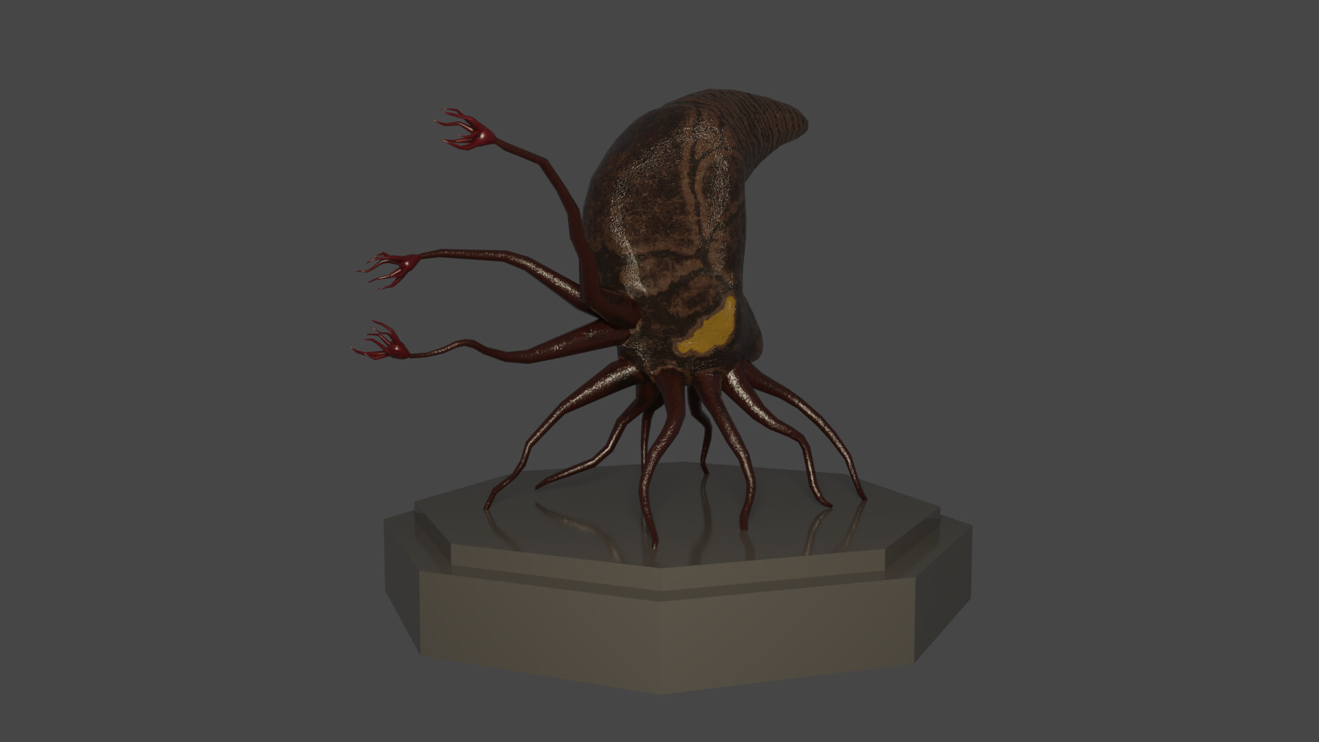 ArtStation - Halo - Flood Infector Form (Blender & Substance Painter)