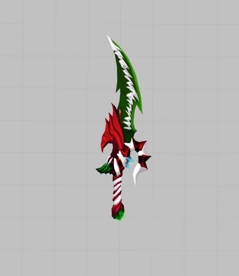 ArtStation - Xmas dagger texture