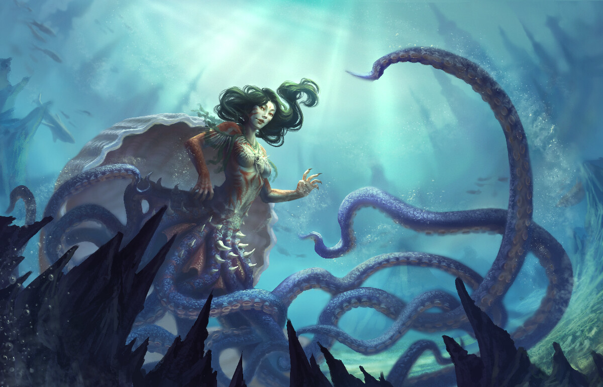 ArtStation - Octopus people