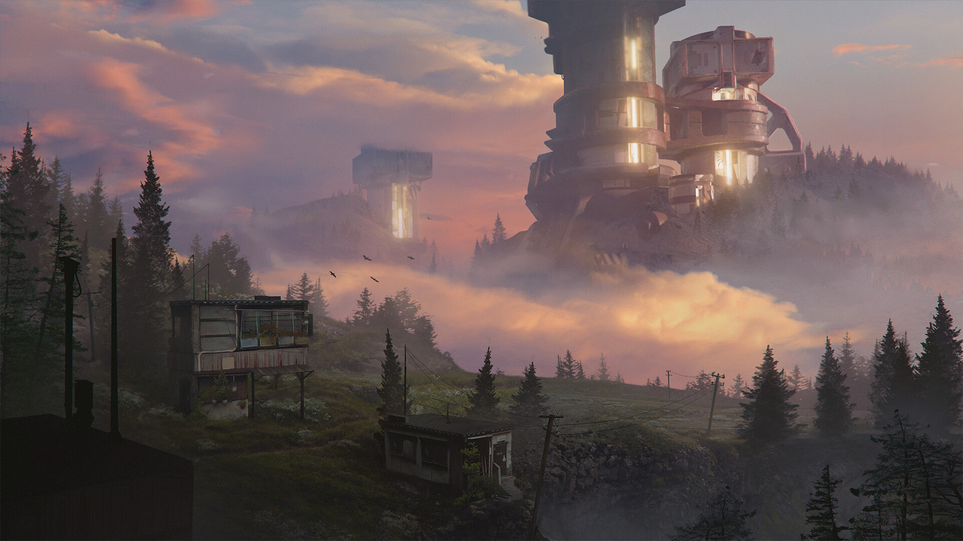 ArtStation - Sunset world