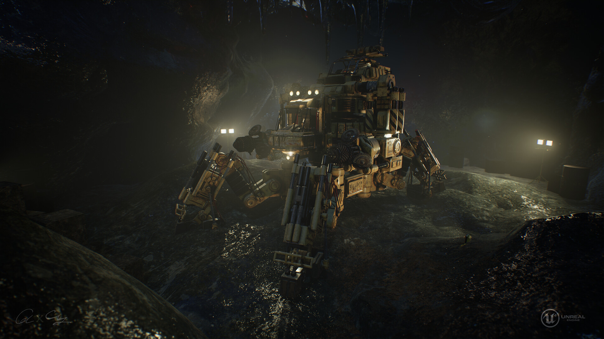 ArtStation - Drilling Machine