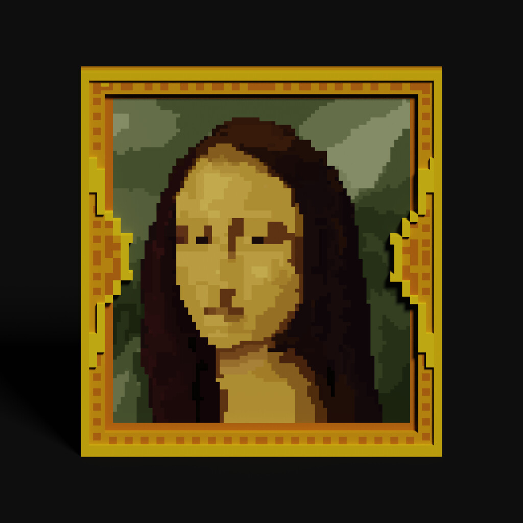ArtStation - Mona Lisa