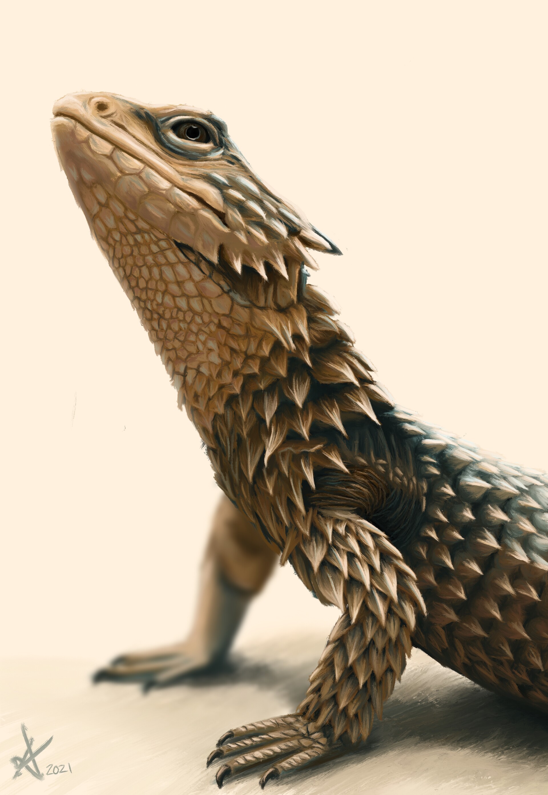 ArtStation - Girdled Lizard