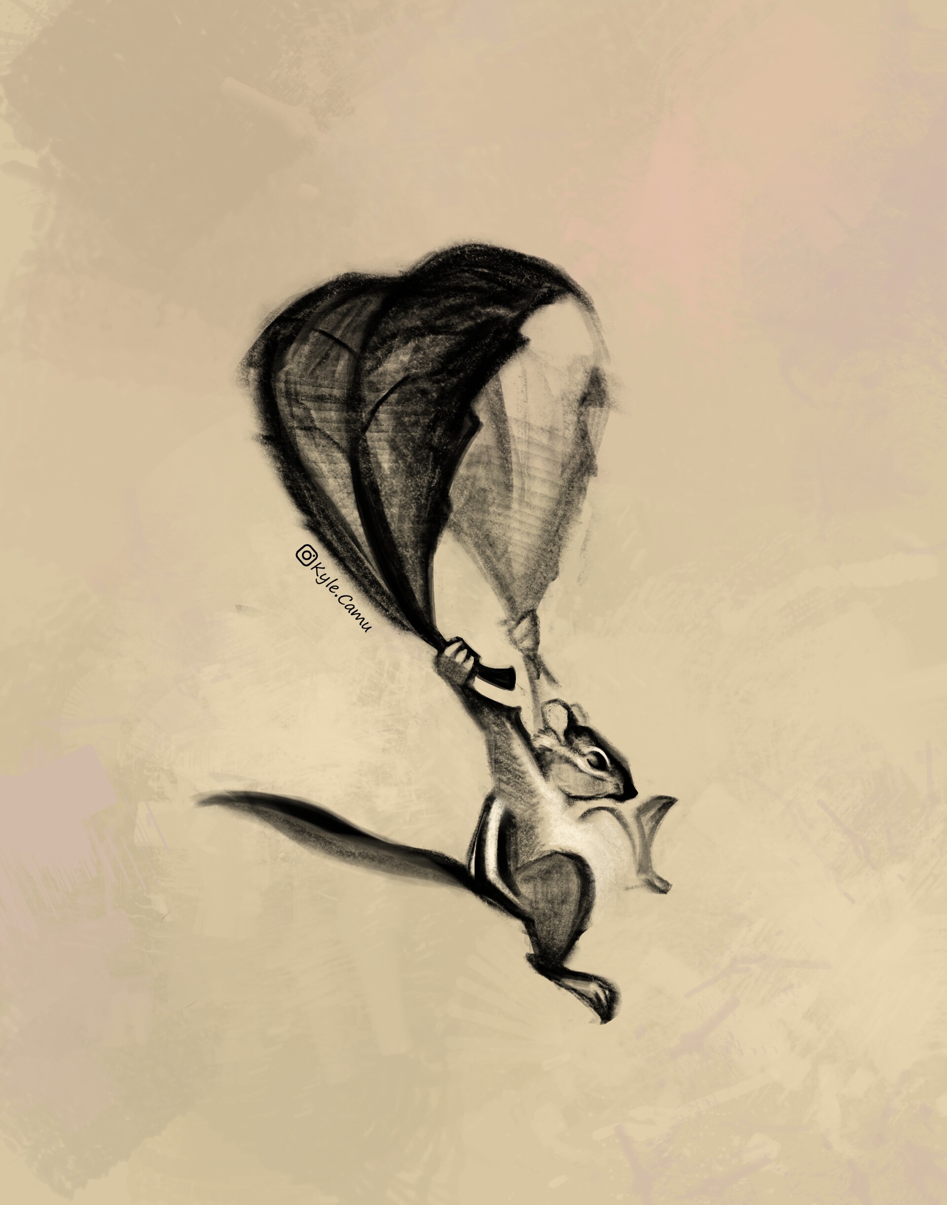 ArtStation - Flying Chimpunk