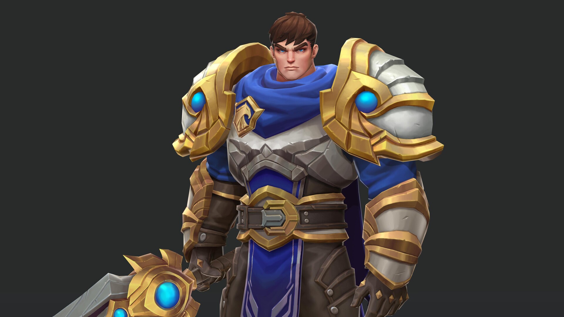 Han bit - Garen_Wild Rift fan art
