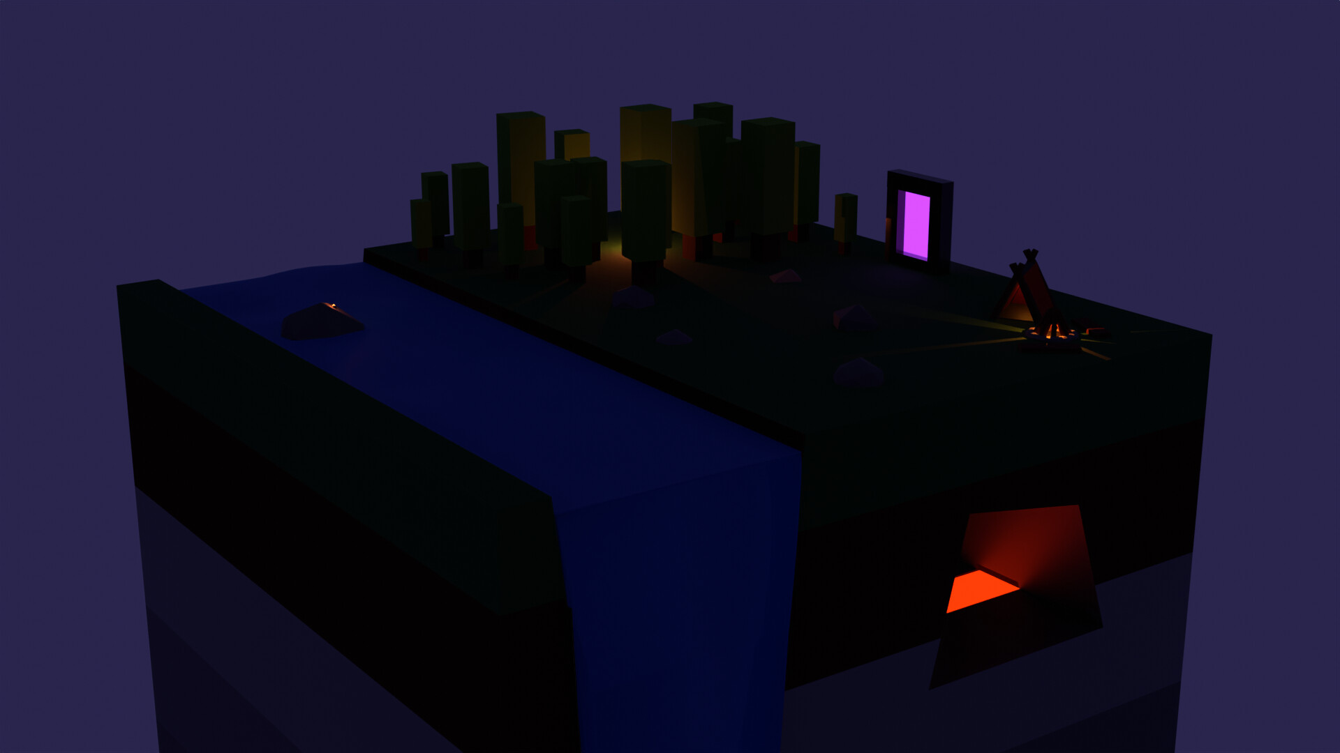 ArtStation - Minecraft Style Block