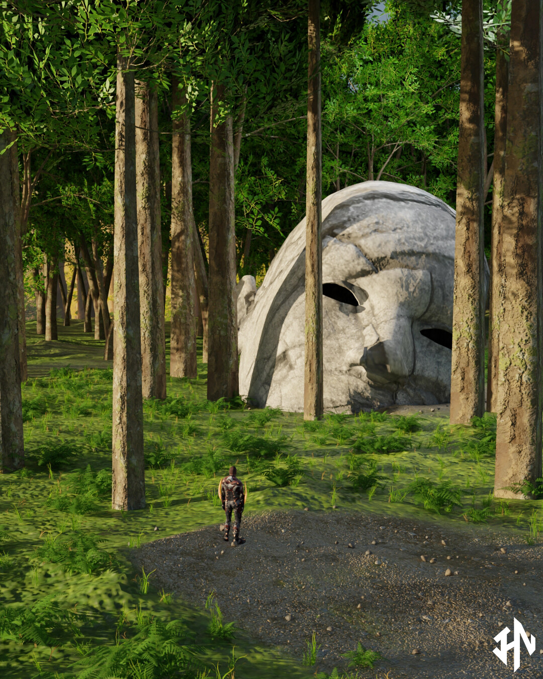 ArtStation - Sci-Fi Landscape: Forest