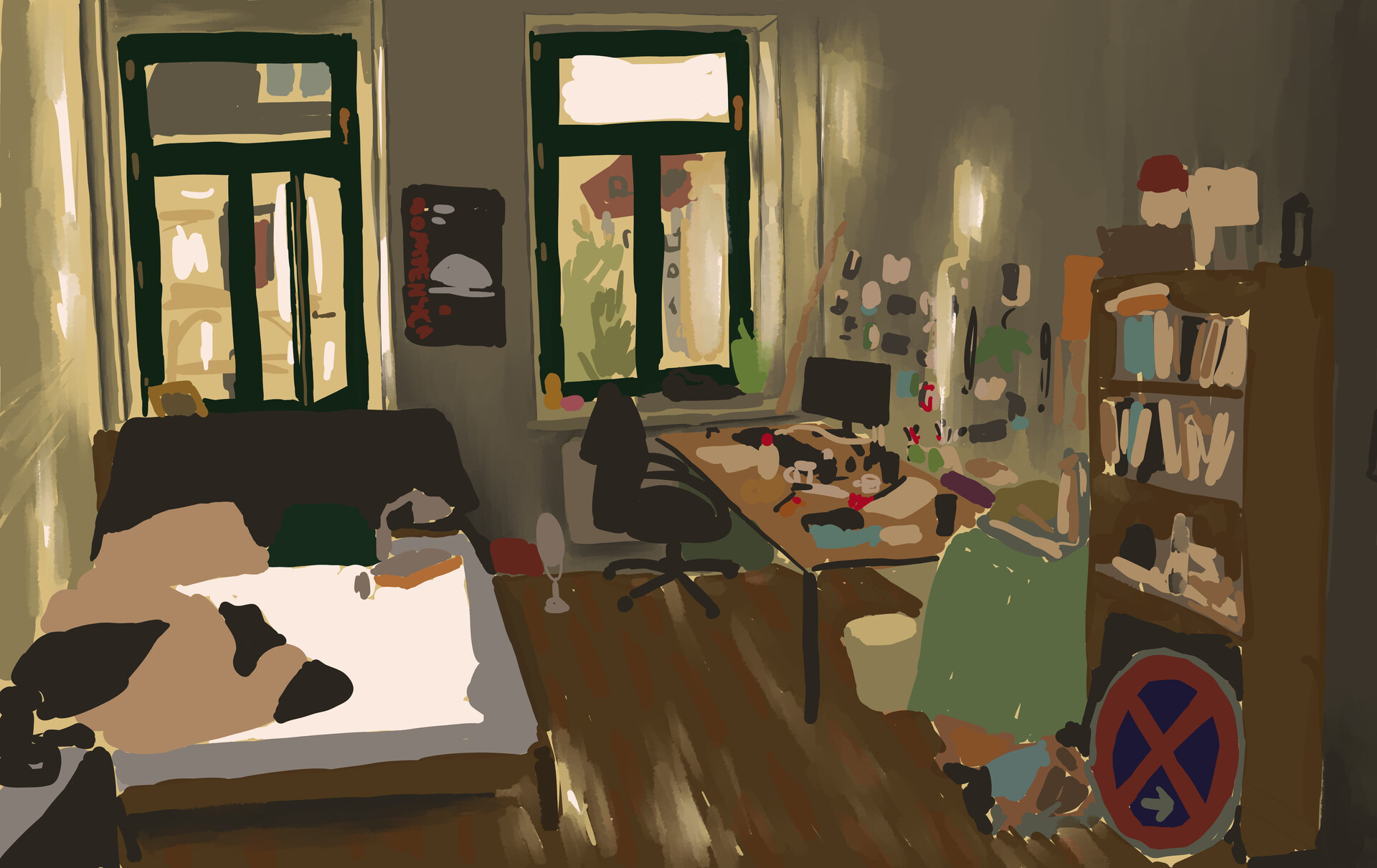 ArtStation - • my room