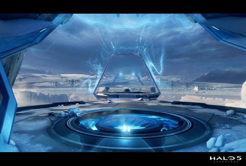 Mark Linington - Halo 5 - Environment Art Work