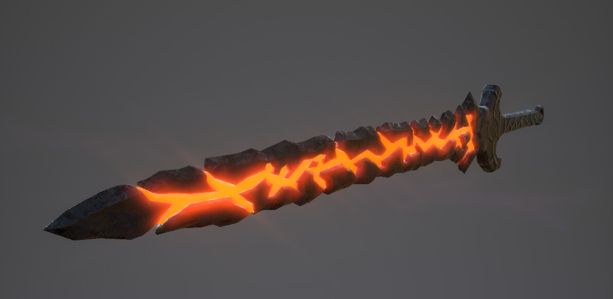 ArtBaseOfATLAS - Molten sword
