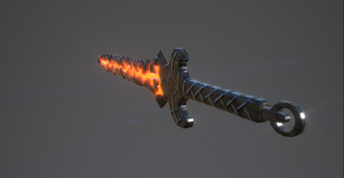 ArtBaseOfATLAS - Molten sword