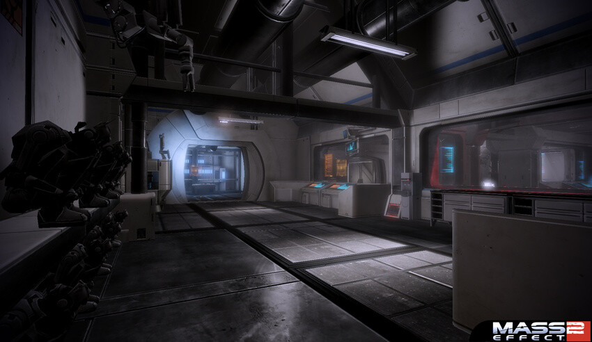 Mark Linington - Mass Effect 2 - Environment Art work