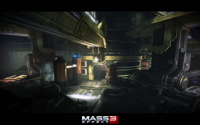 Mark Linington - Mass Effect 3 - Environment Art Work