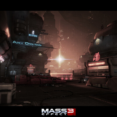 Mark Linington - Mass Effect 3 - Environment Art Work