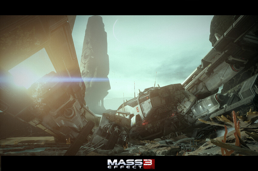 Mark Linington - Mass Effect 3 - Environment Art Work