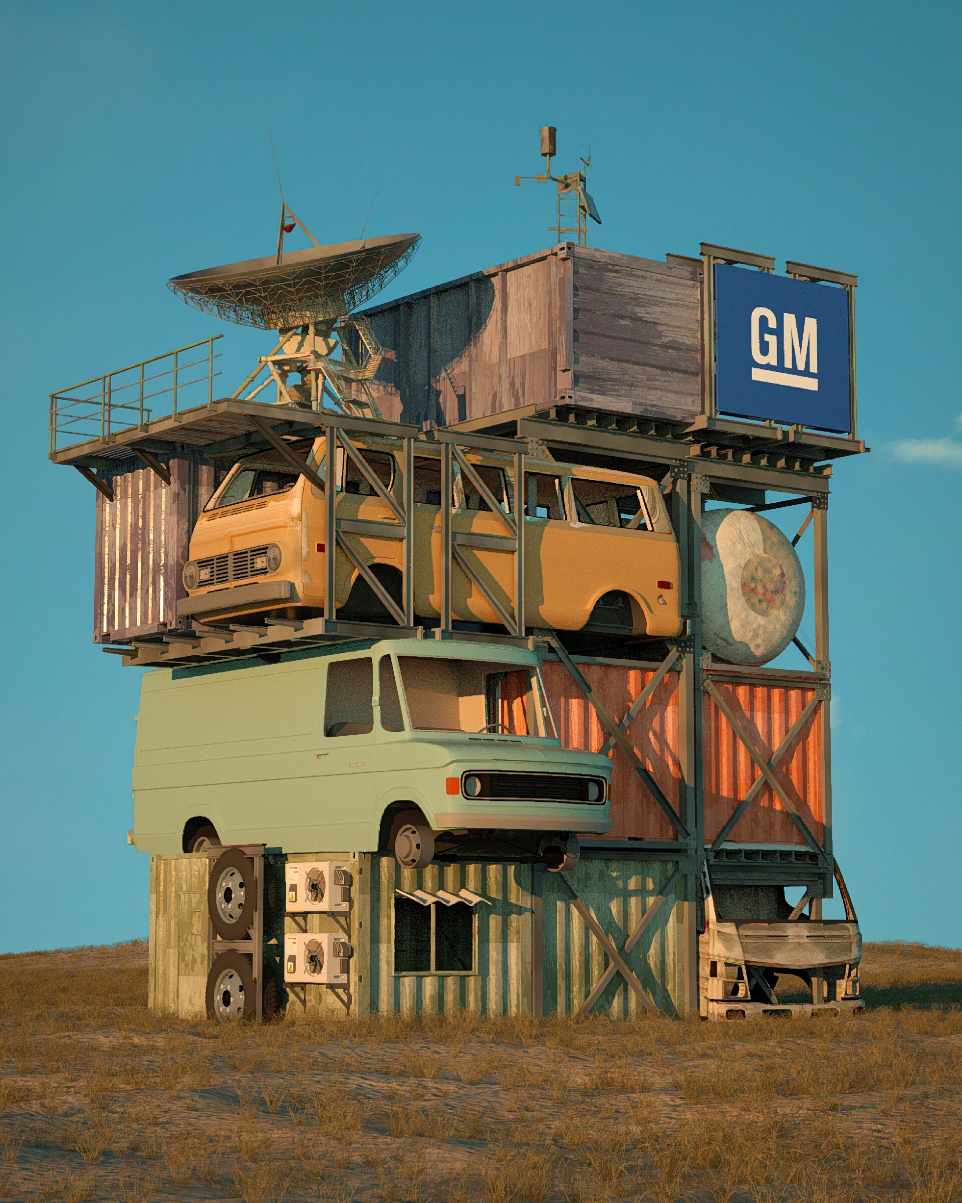 ArtStation - General Motors 1800