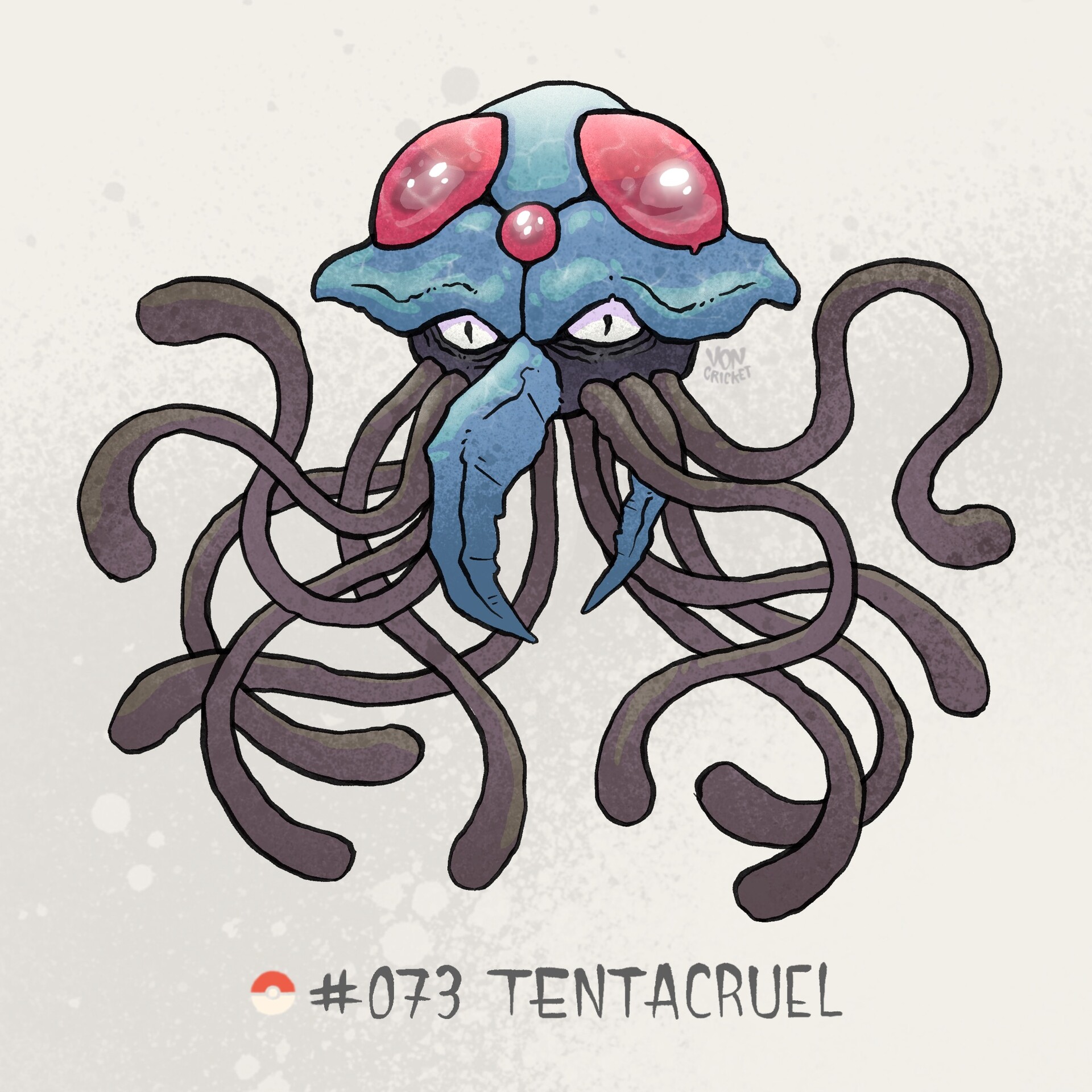 ArtStation - #073 Tentacruel