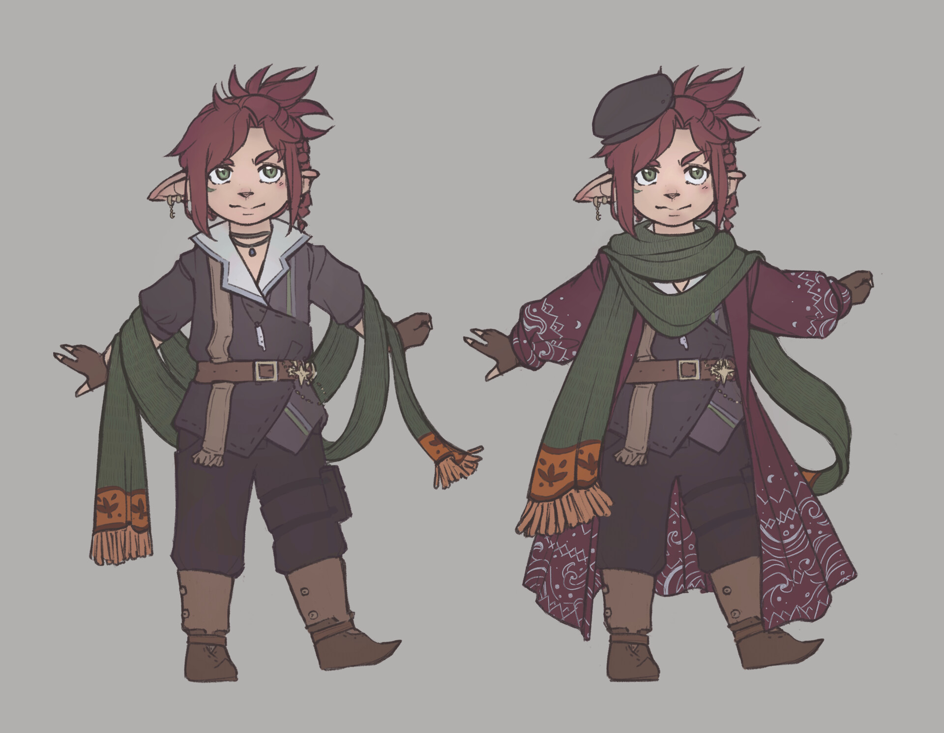 ArtStation - Teriri Outfit Ref