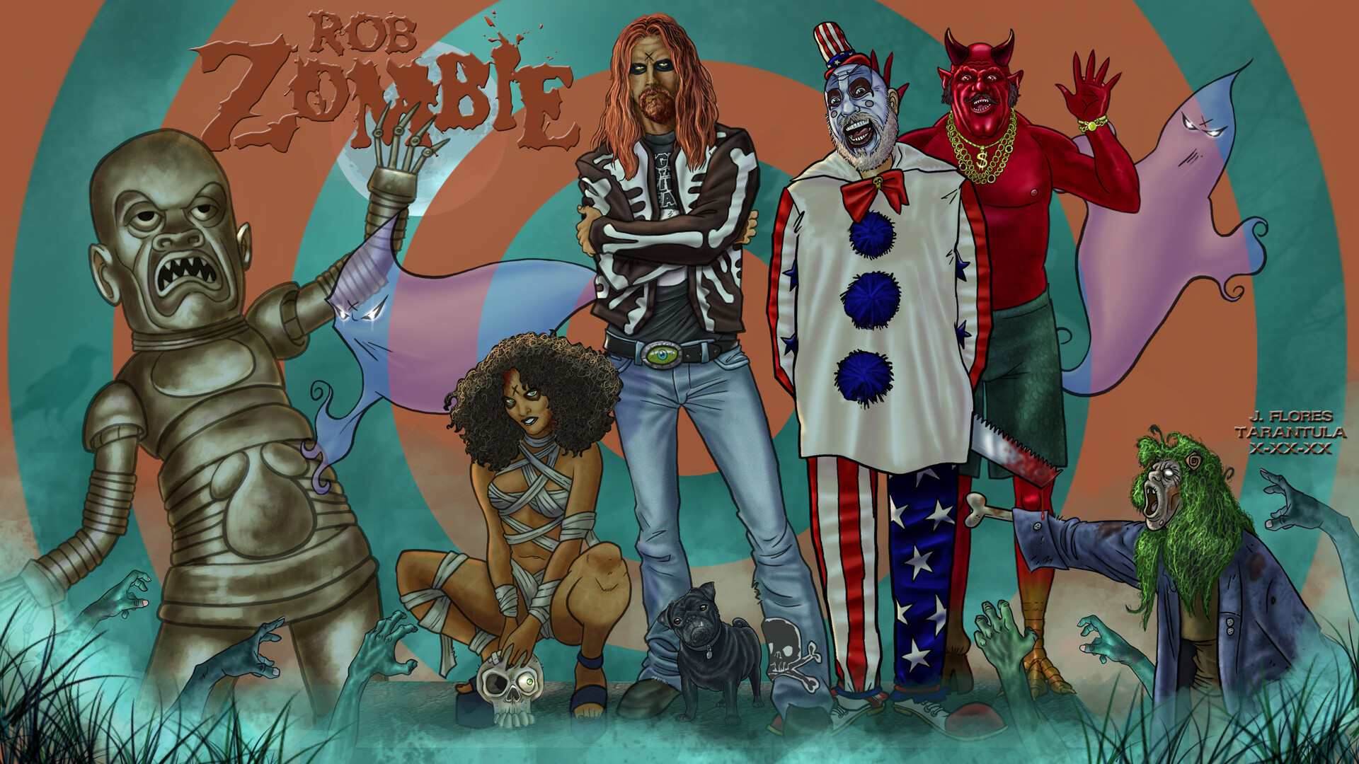 Rob Zombie Artwork