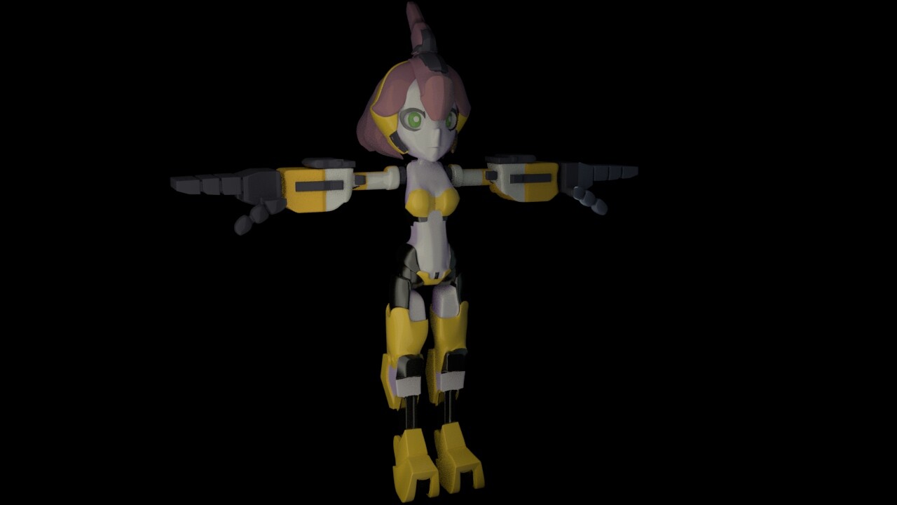 ArtStation - Robot Girl