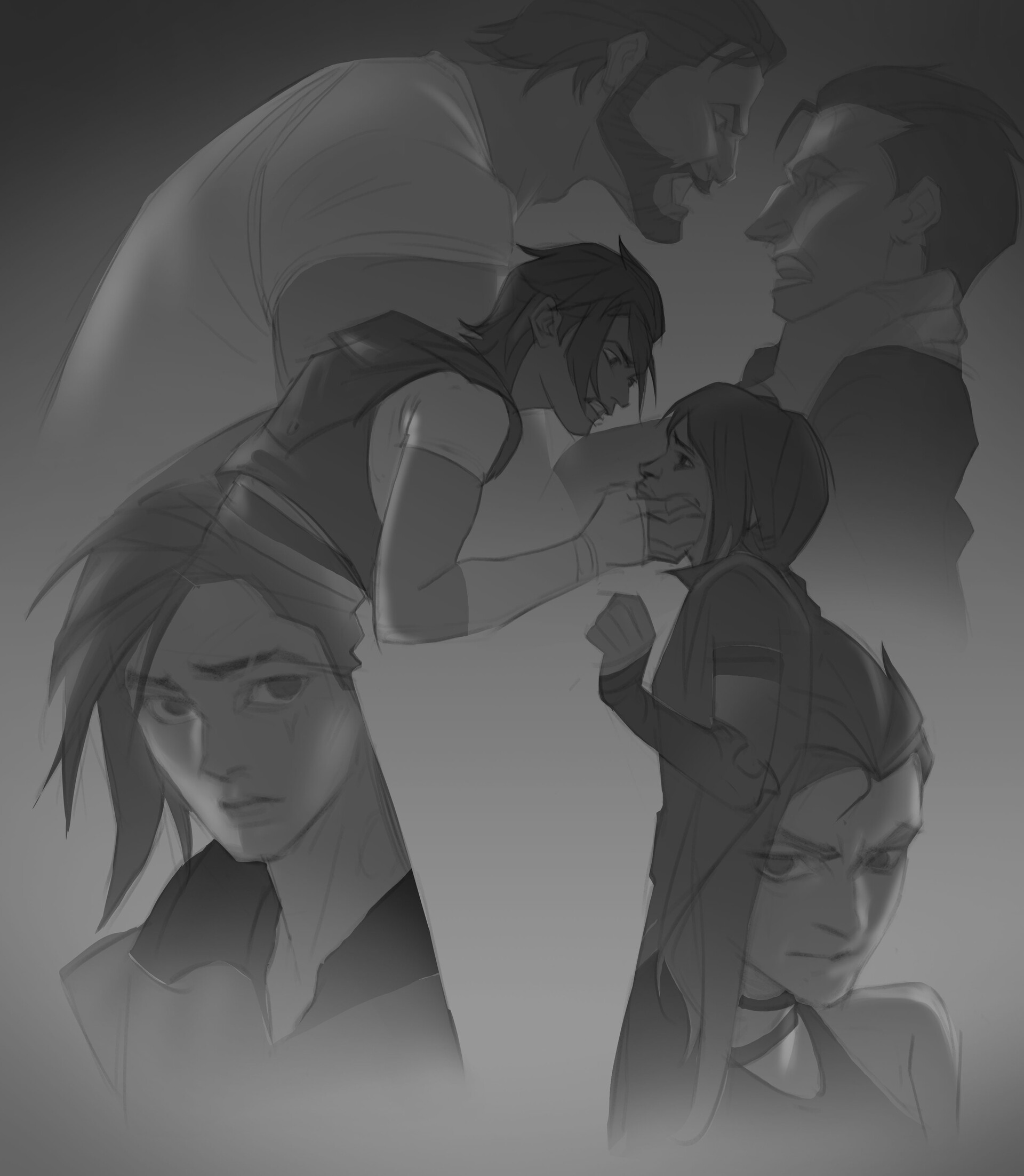 Yi Cong - League of Legends -《Arcane》Fanart