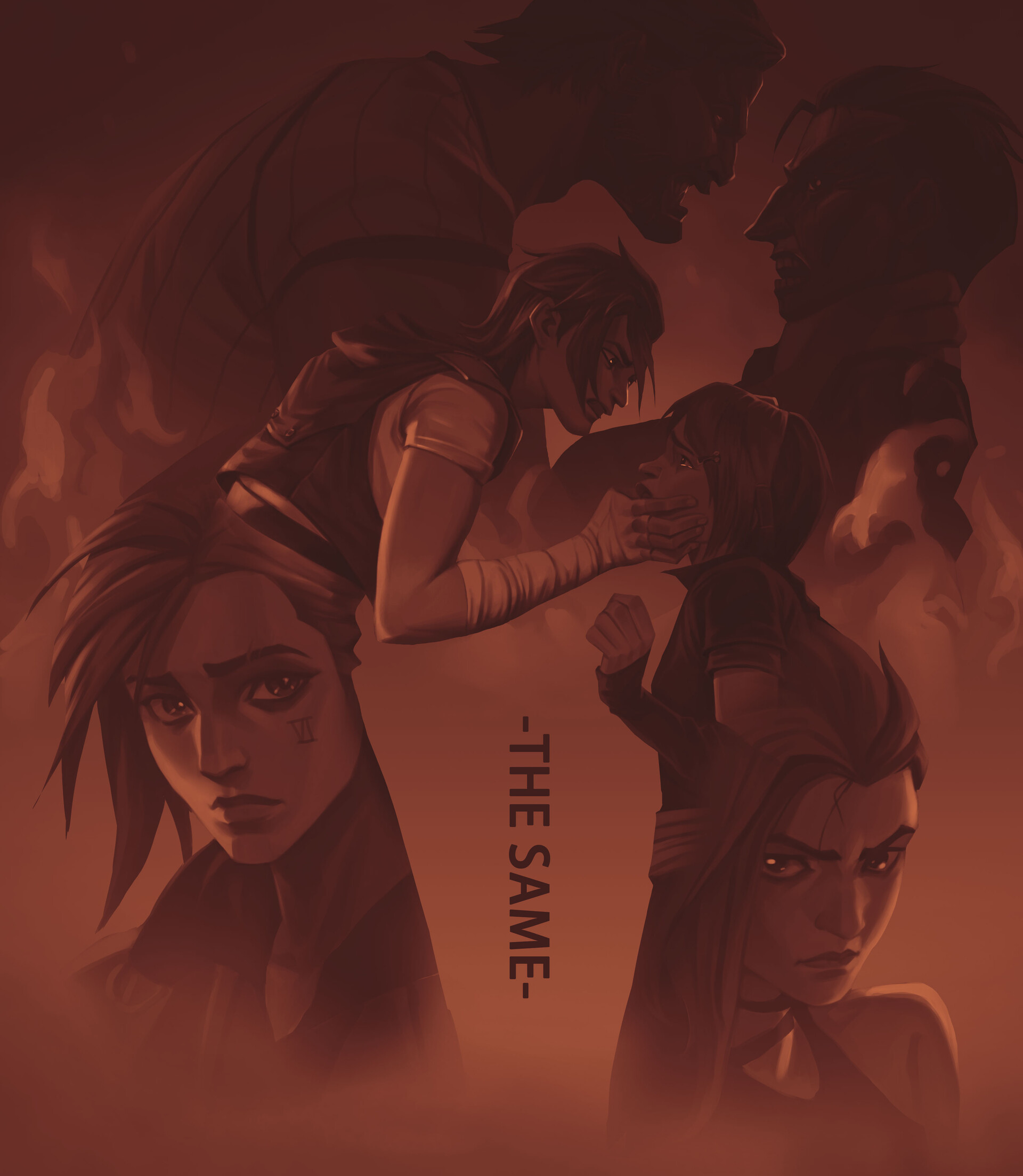 Yi Cong - League of Legends -《Arcane》Fanart