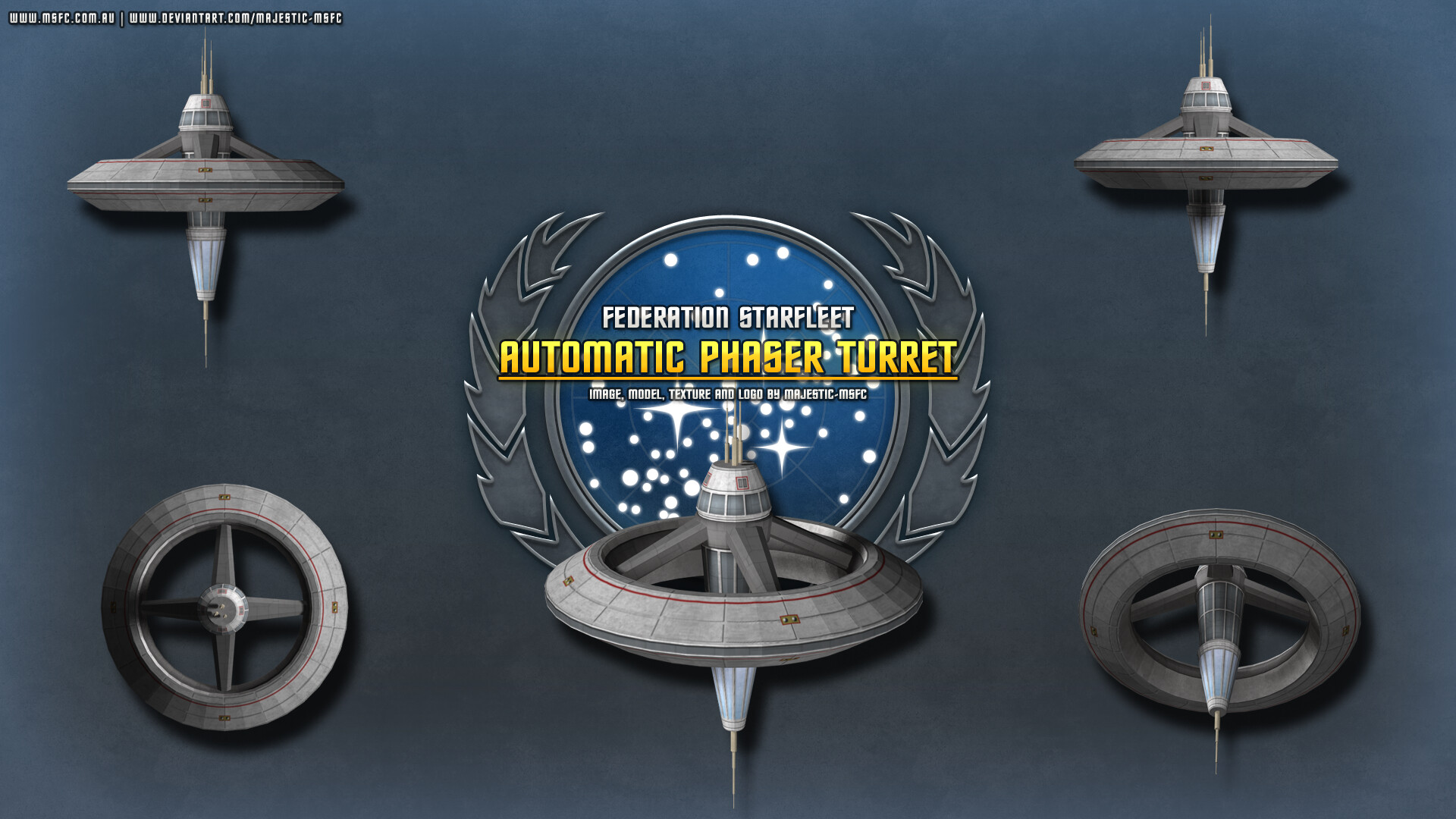 ArtStation - Phaser Turret