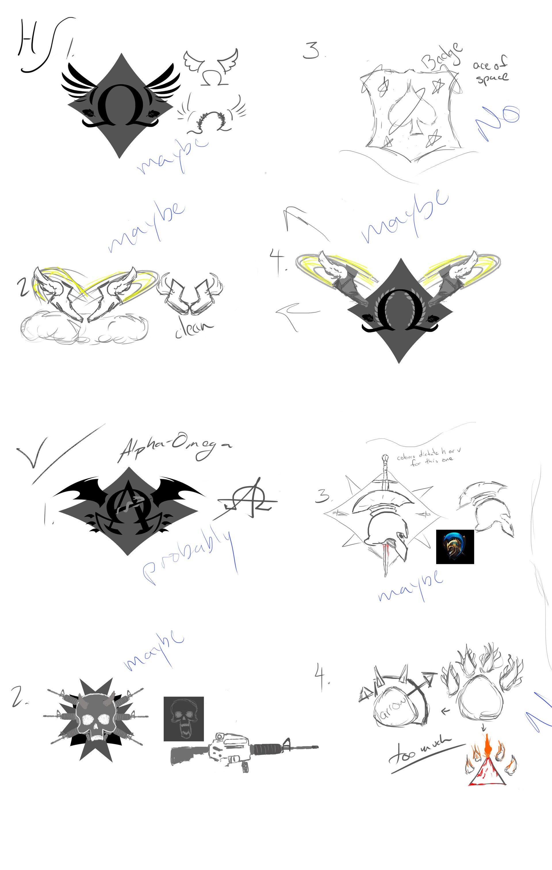 Douglas Moskaluk - "Good vs. Evil" Logo Design