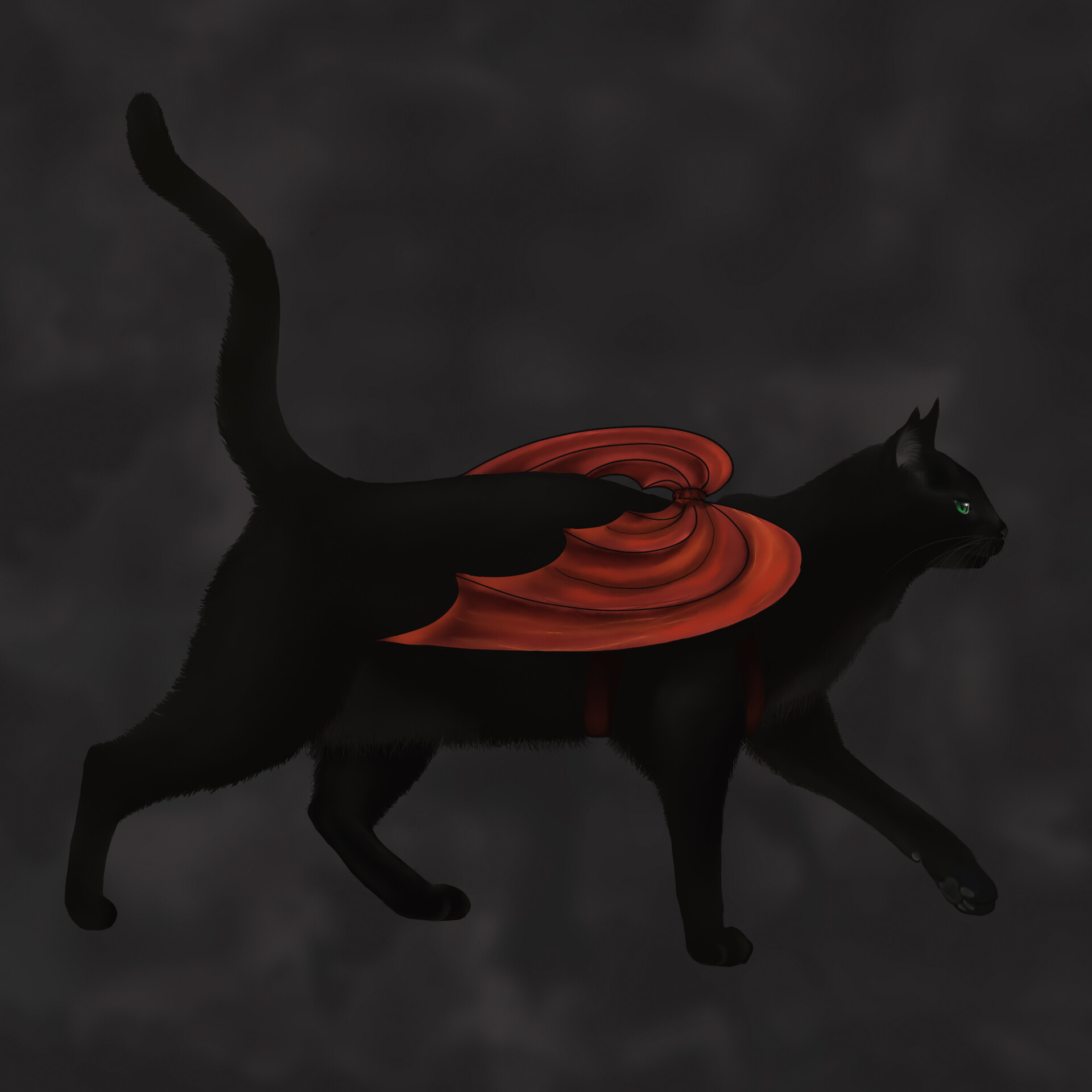 ArtStation - Black Cat
