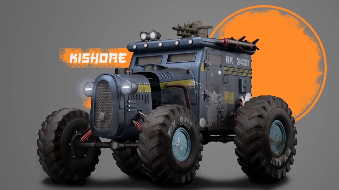 ArtStation - 4x4 offloader