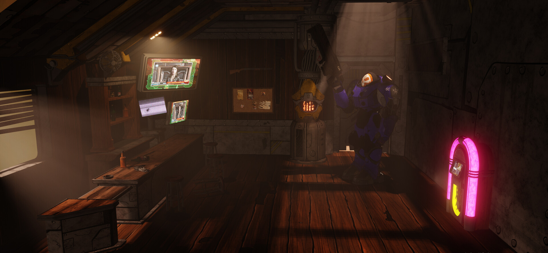 ArtStation - Joey's Ray Bar - Starcraft 2 - Borderlands Style