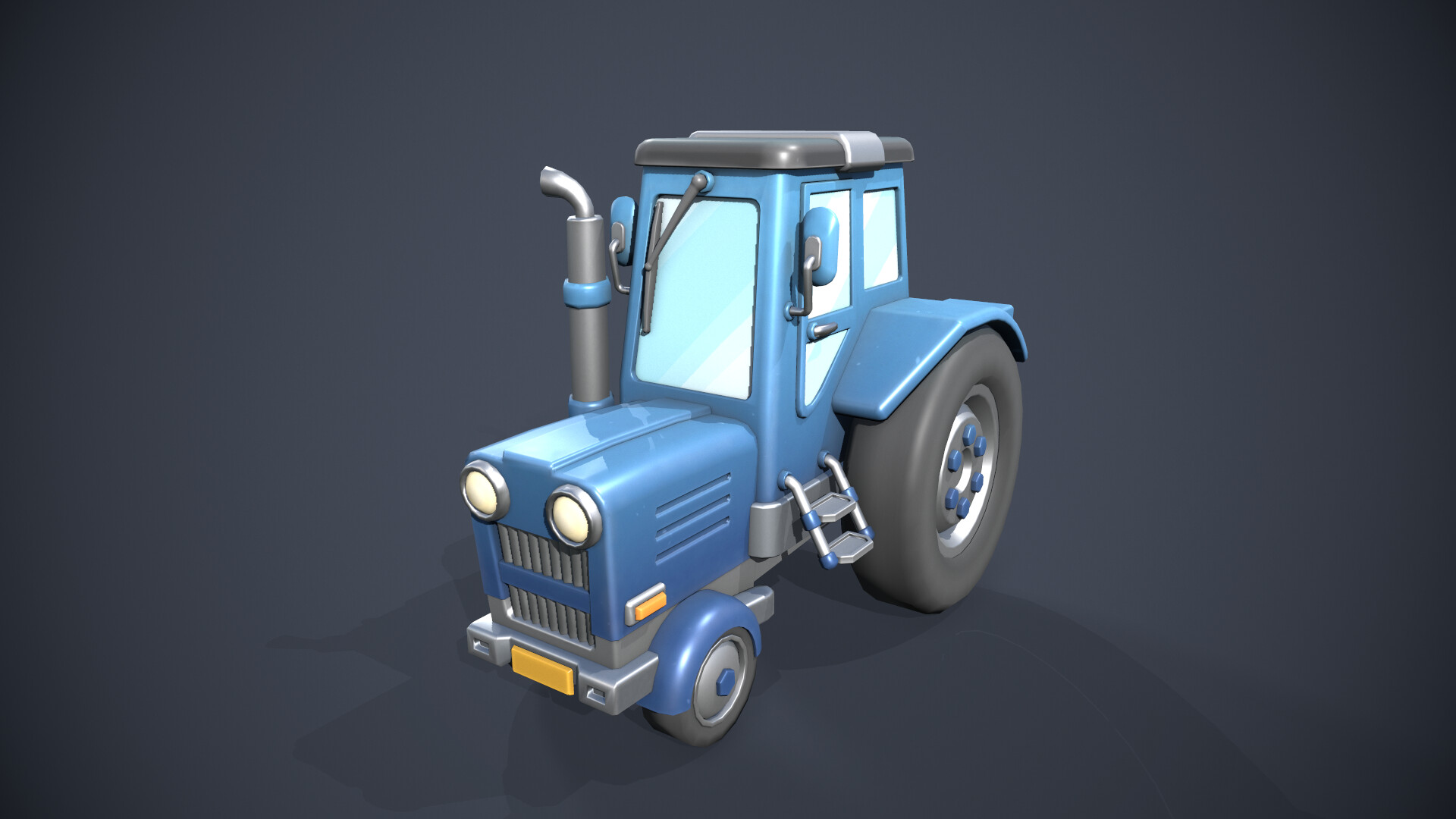 ArtStation - Stylized Tractor