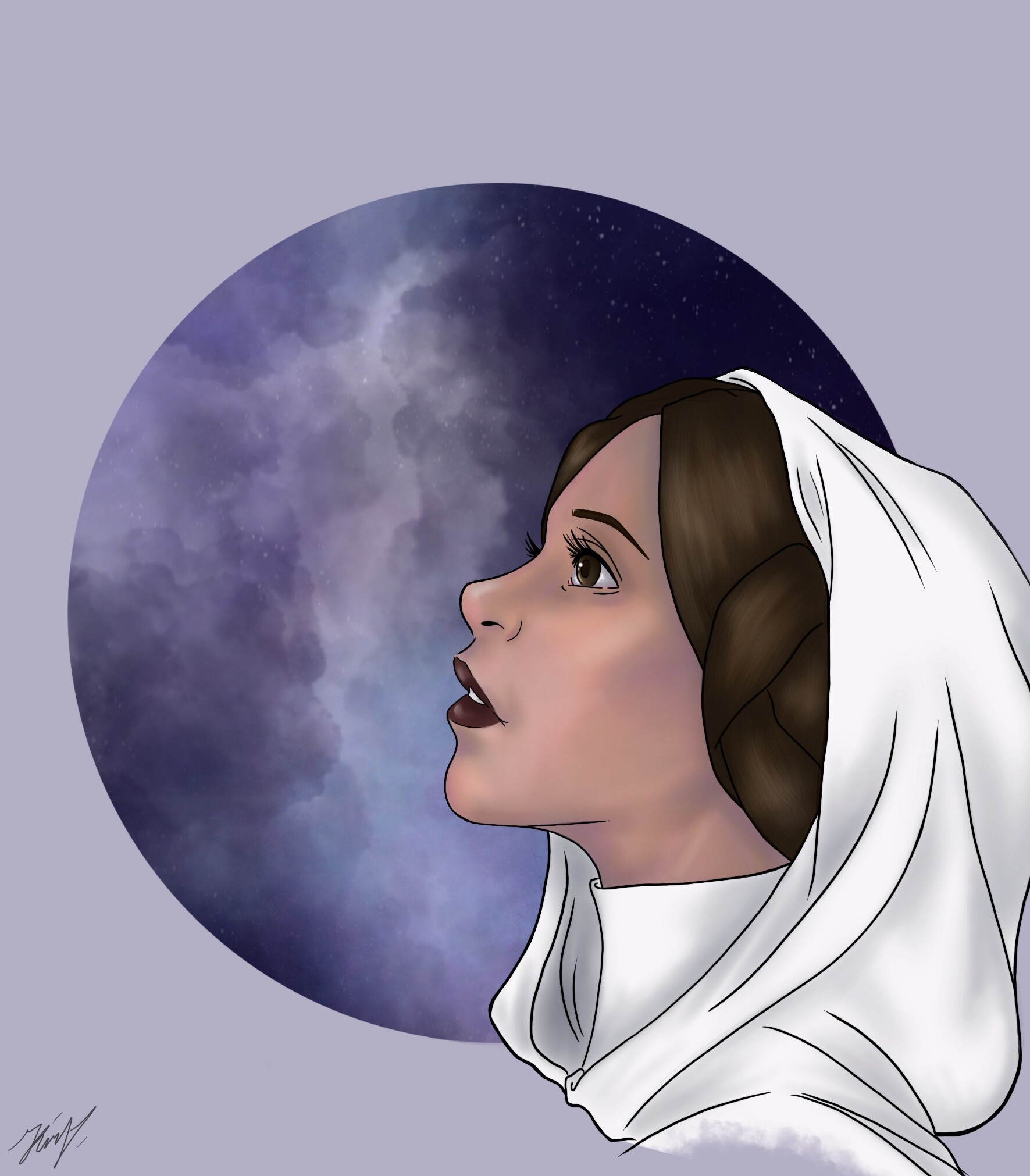 ArtStation - Princess Leia