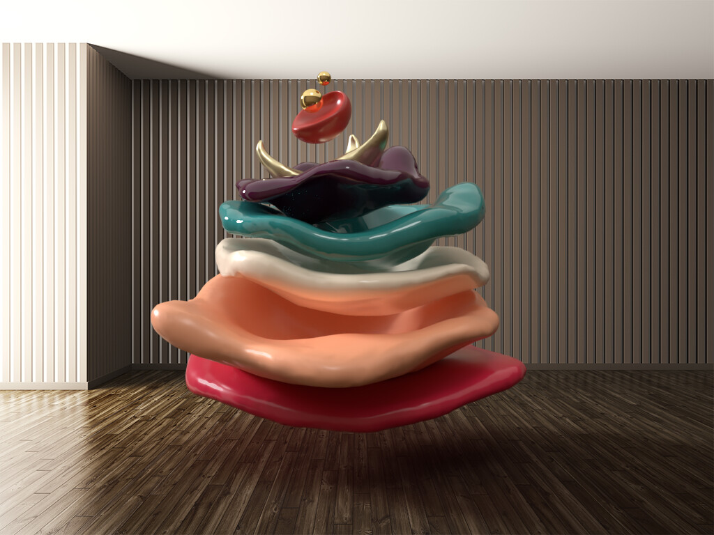 ArtStation - Abstract Flower