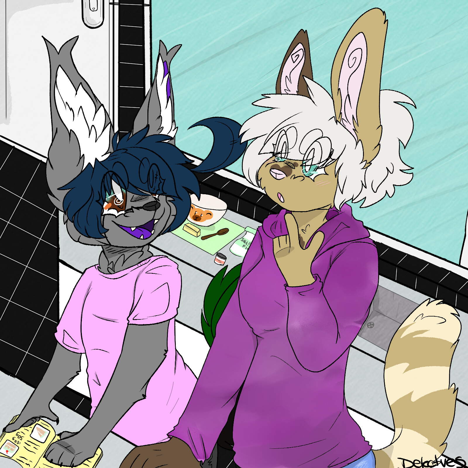 ArtStation - Fox and Amber