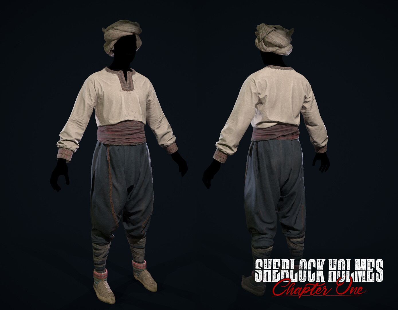 Petro Nemyrivskyi - Local outfit. Sherlock Holmes: Chapter one