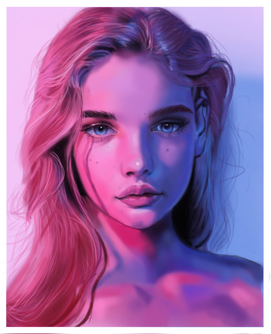 ArtStation - Portrait study