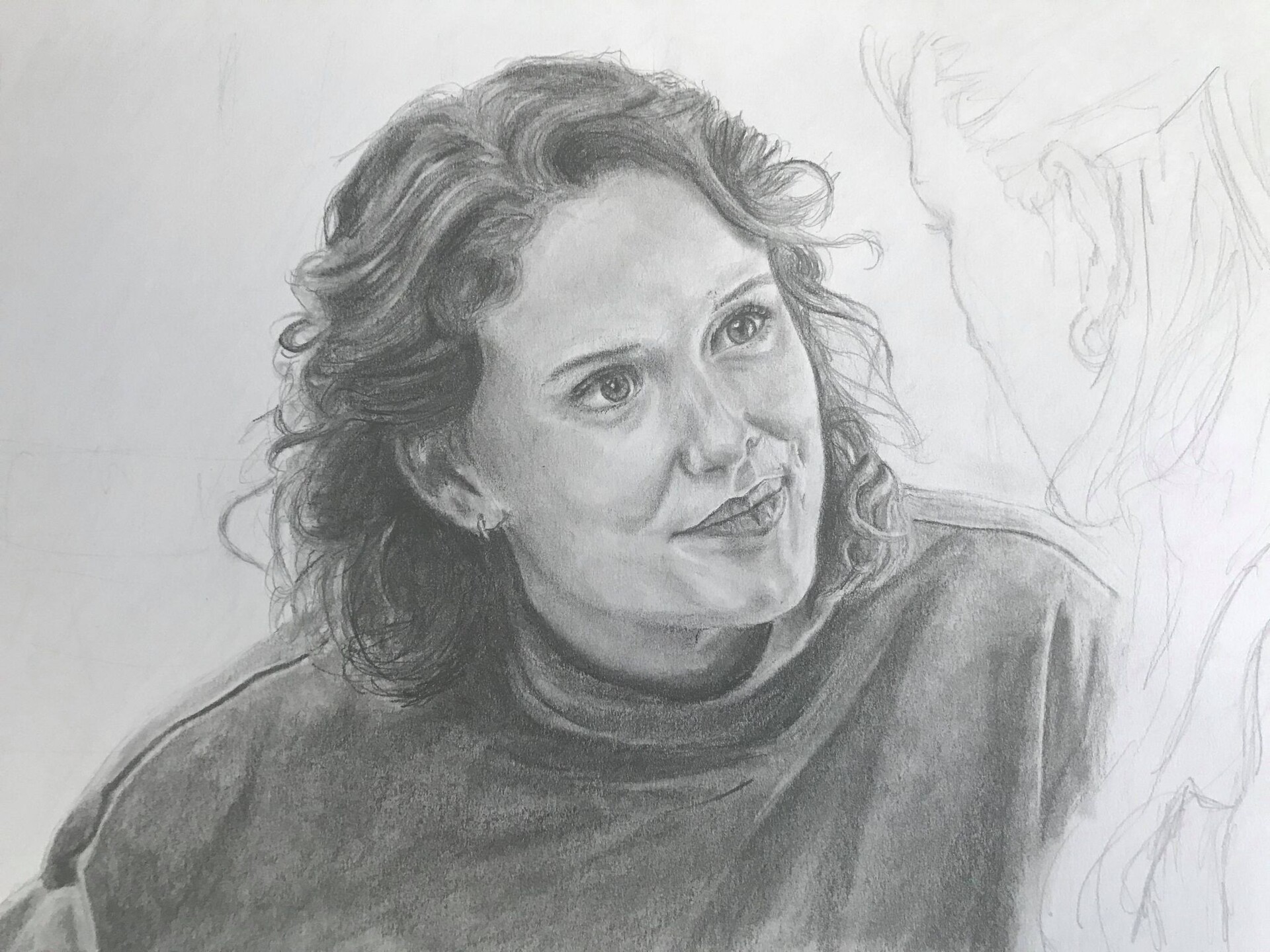 ArtStation - Jamie from The Haunting of Bly Manor drawing