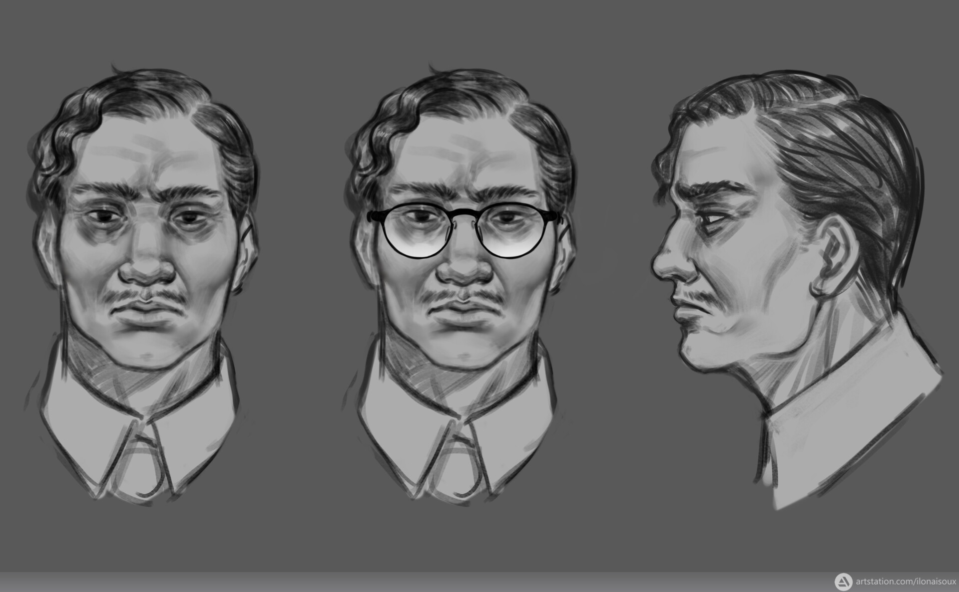 Ilona Isoux - LUCID - Character Concept Art