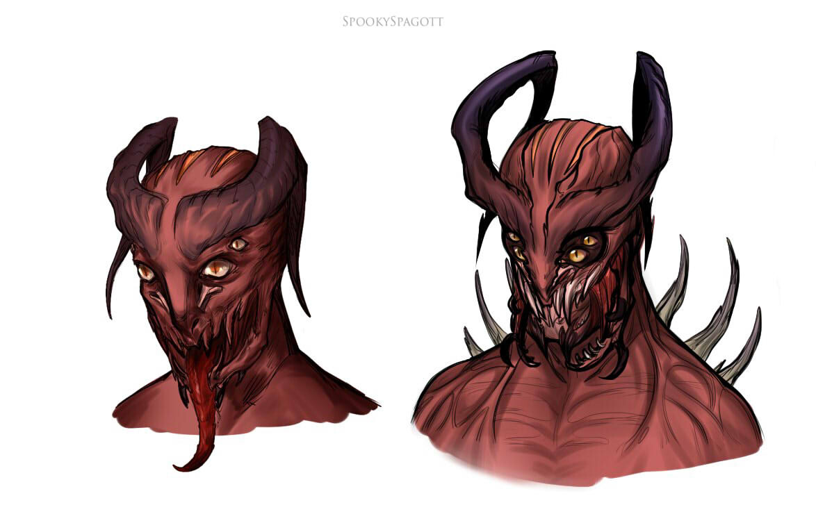 ArtStation - Corrupted Tiefling