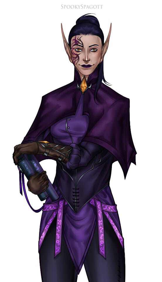 ArtStation - Elf Wizard sprite