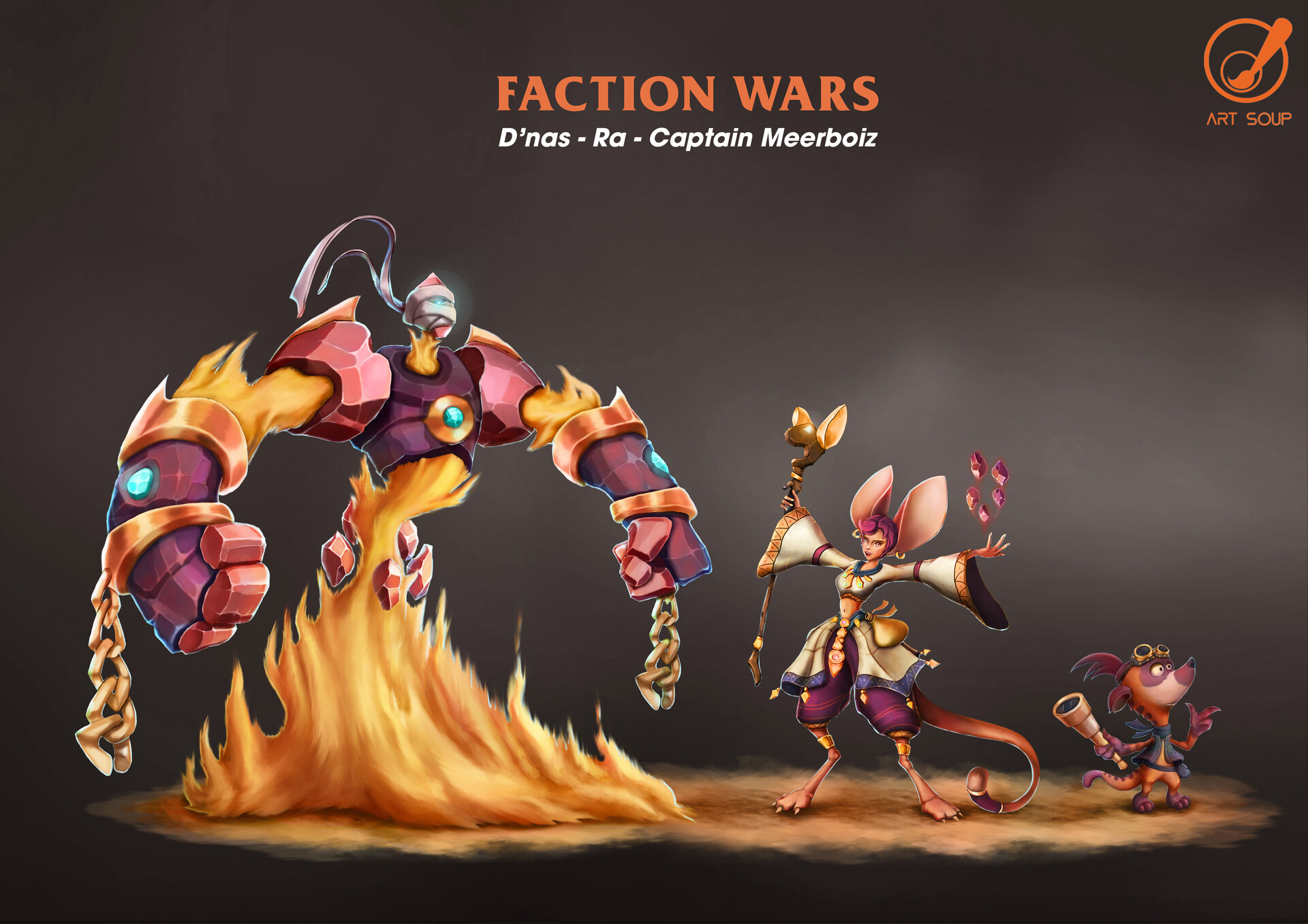 ArtStation - FACTION WARS